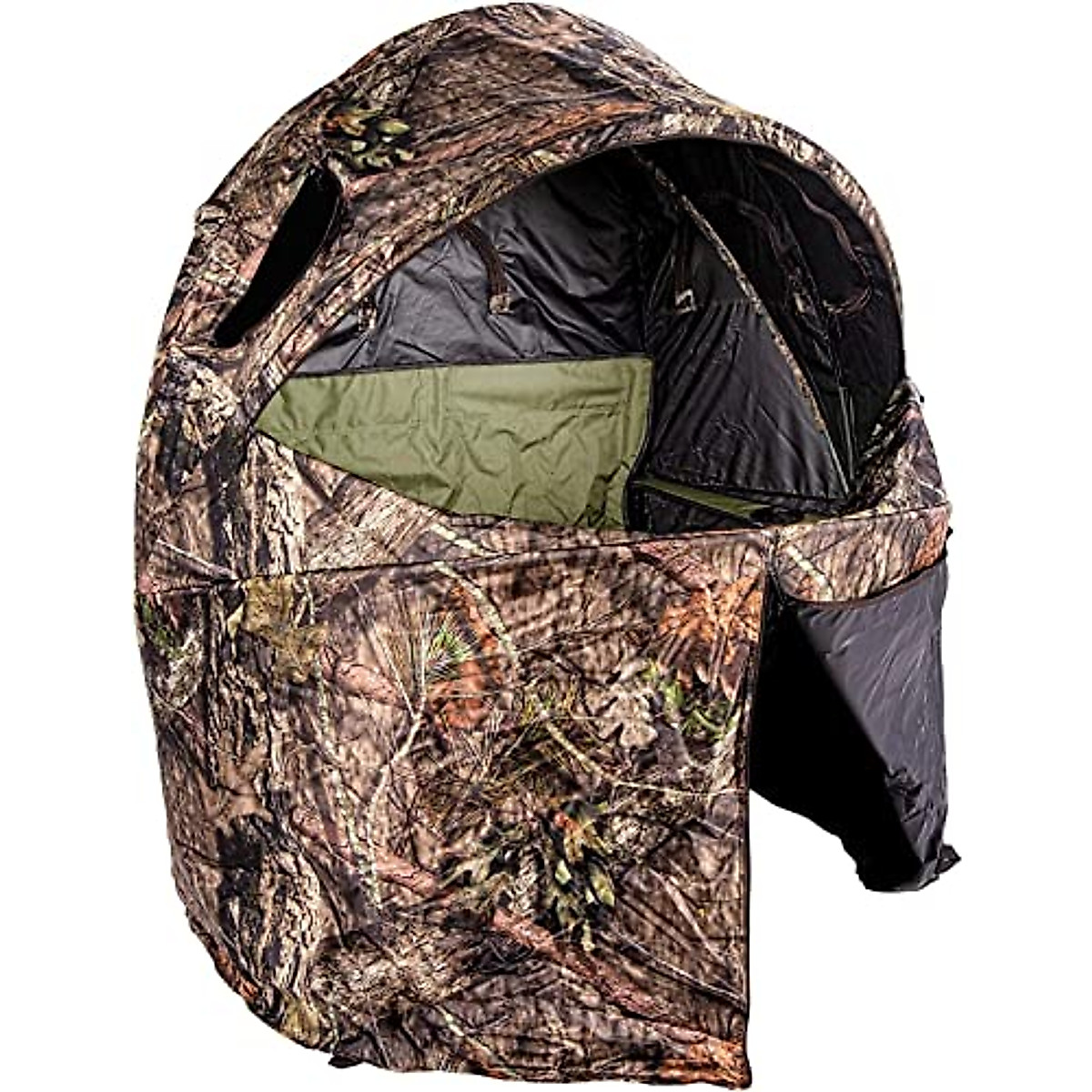 Ameristep Tent Chair Blind | 1-Person Hunting Blind in Mossy Oak Break-Up Country