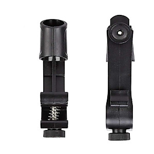 NUEVEN Drum Microphone Clip Adjustable Drum Rim Mic Clips Drum Microphone Mount Clamp (Pack of 2)