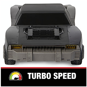 DC Comics, The Batman Turbo Boost Batmobile, Remote Control Car with Official Batman Movie Styling Kids Toys for Boys and Girls Ages 4 and Up