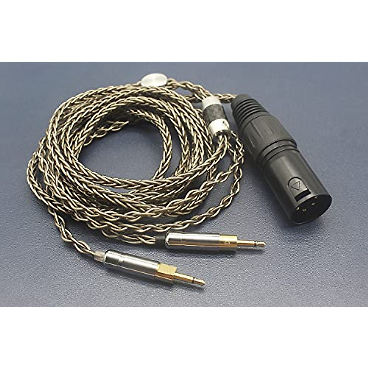 Youkamoo 4 Pin XLR Headphone Cable Compatible for Sennheiser HD700 HD 700 Headphones 8 Core Silver Plated Replacement Audio Upgrade Cable