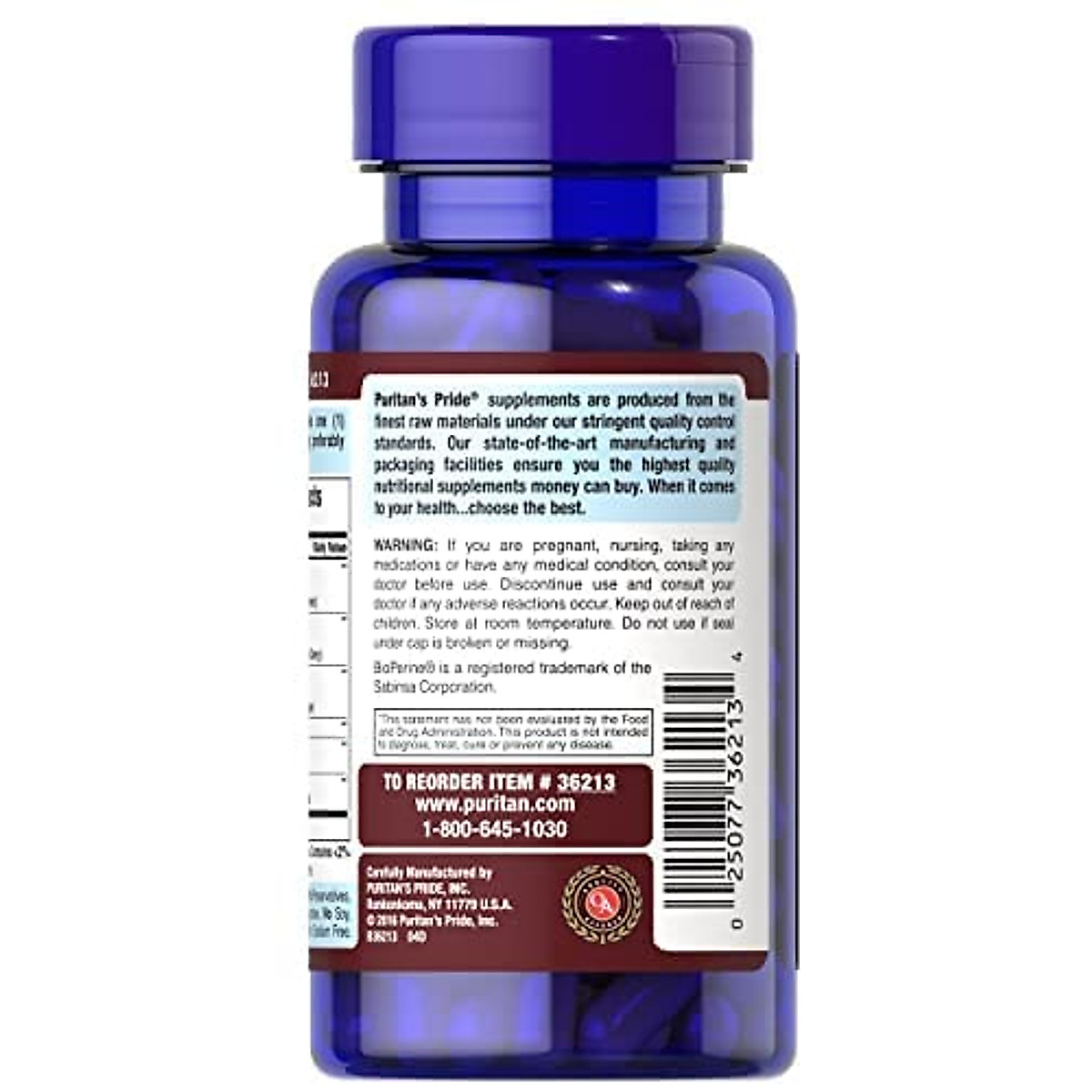 Puritan's Pride Tart Cherry Turmeric Complex-60 Capsules