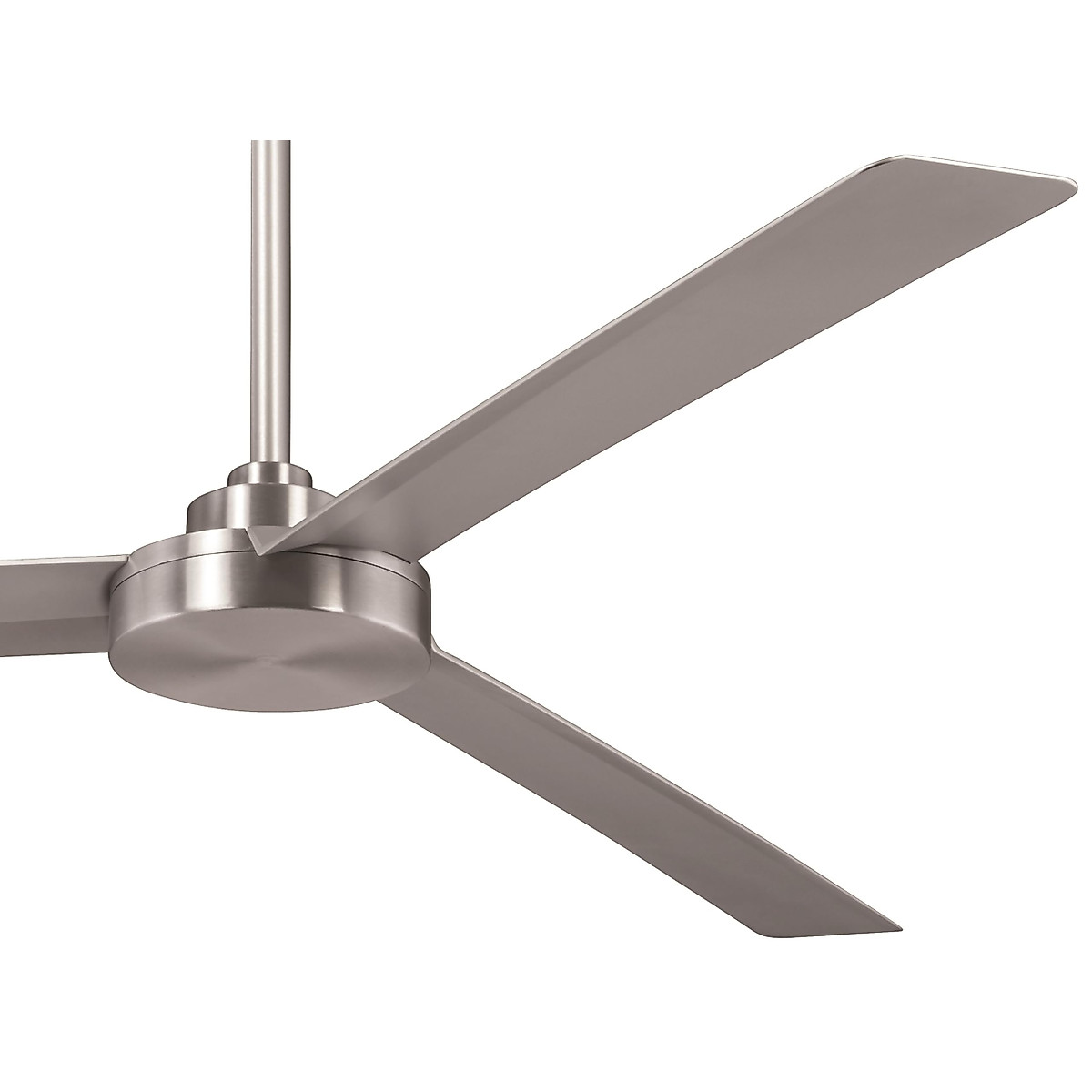 Minka Aire F624-ABD Roto XL, 62" 3-Blades Ceiling Fan in Brushed Aluminum Finish with Silver Blades