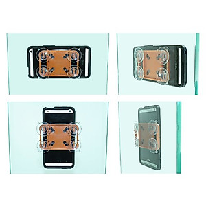 Cellfy Universal Smartphone Mount for Taking a Pictures and Video; Blue. This Universal Mount is operable with iPhone 4/5/6, Samsung Galaxy, HTC, or Any Model of Smartphone, Providing a Strong Hold!