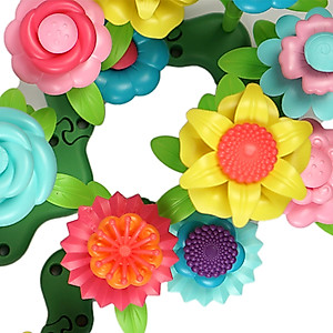 Axel Adventures Flower Garden Building Toy, Stem for 3 Year Old, Flower Building Toy Set, Build A Garden Stem Toy, Girl Toys Age 2-3 Years, Flower Garden Building Toys, Toddler Girl Toys Age 2-3 (46)