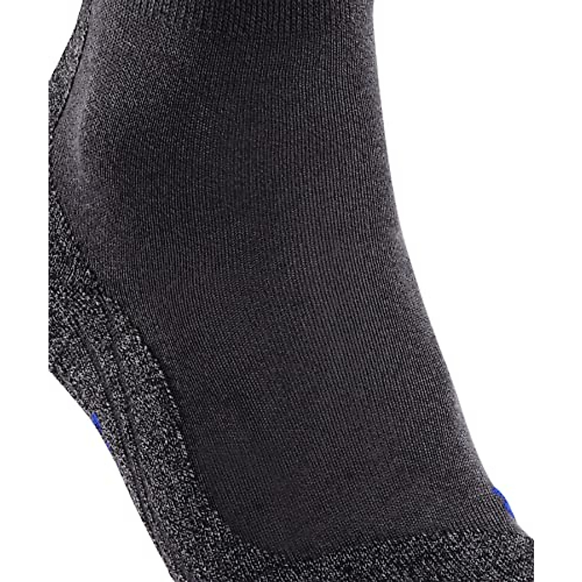FALKE Women's TK2 Explore Cool Hiking Socks, Mid Calf, Medium Padding, Breathable Quick Dry, Cooling, Lyocell, Grey (Asphalt Melange 3180), 5-6, 1 Pair