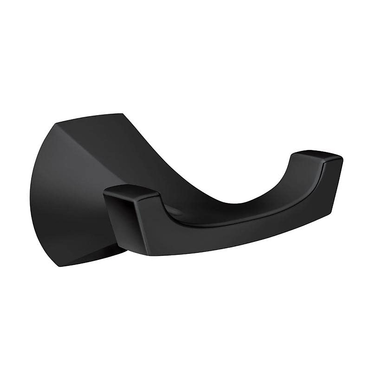 Moen MY8703BL Lindor Matte black double robe hook Matte Black