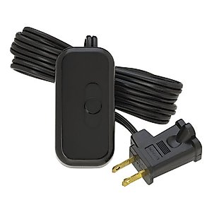 Lutron Credenza LED+ 100-Watt Plug-In Lamp Dimmer Switch, TTCL-100H-BL, Black