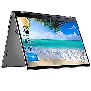 Dell Newest Inspiron 7420 2-in-1 Laptop, 14" FHD+ Touch Display, 12th Gen Intel Core i5-1235U, 16GB DDR4 RAM, 1TB PCIe SSD, FHD Webcam, FP Reader, HDMI, Backlit KB, Wi-Fi 6, Windows 11 Home, Silver