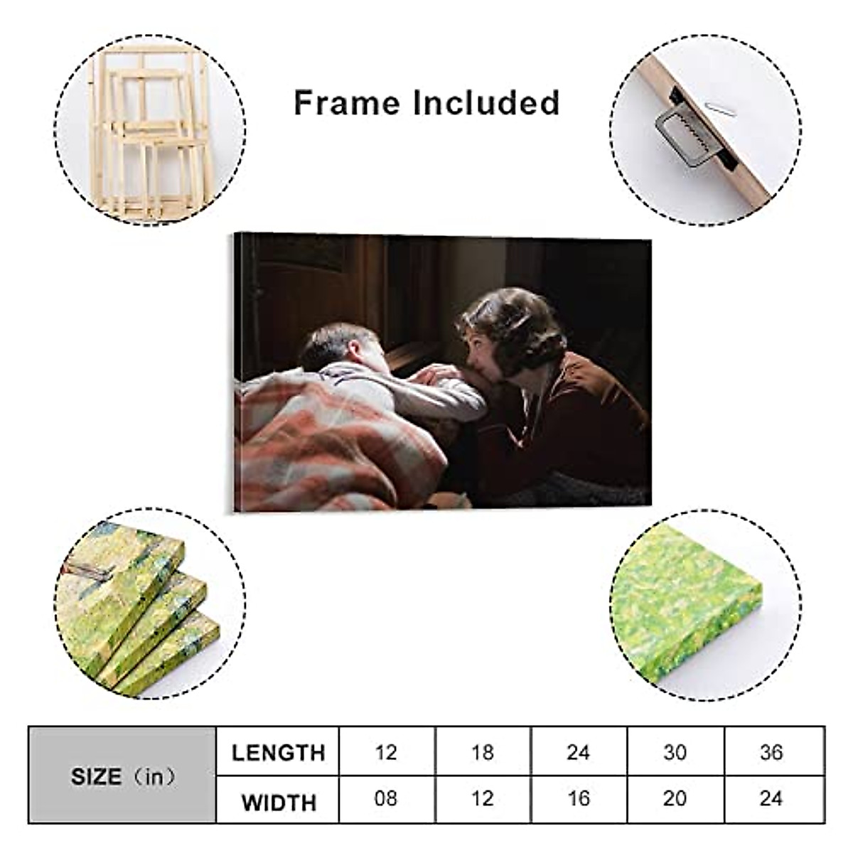 KAYLRE Changeling Romantic Simplicity Posters for Room Art Movie Classic Artworks Picture Print Poster Wall Art Painting Canvas Gift Decor Home Posters Decorative 08x12inch(20x30cm)