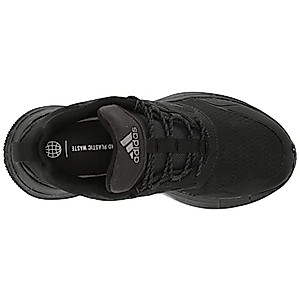 adidas Women's Duramo Protect Running Shoe, Black/Black/Carbon, 9