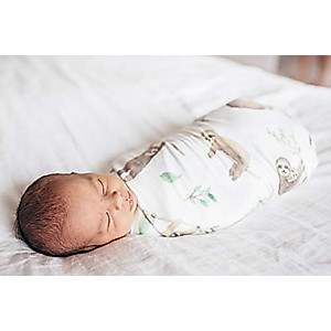Copper Pearl Large Premium Knit Baby Swaddle Receiving Blanket Noah