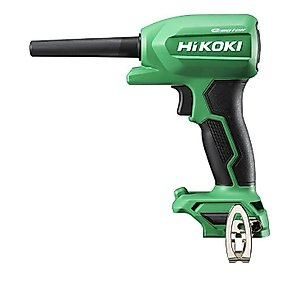 HiKOKI RA18DA (NN) 18 V Air Duster, Small, Lightweight, High Wind Speed 48.0 ft (122 m/sc, Stepless Wind Speed Adjustment, Batteries and Charger Sold Separately, Rechargeable, Air Blow Gun, Air Duster