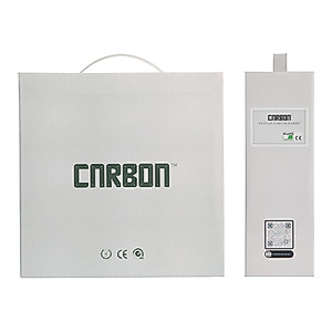 ECO - Certified Food Grade PLA+ 3D Printer Filament - CARBON by Comfy Materials - Lab Tested FDA Compliant Food Safe, 1.75mm, 1kg, Accuracy: +/- 0.02 (Semi-Transparent)