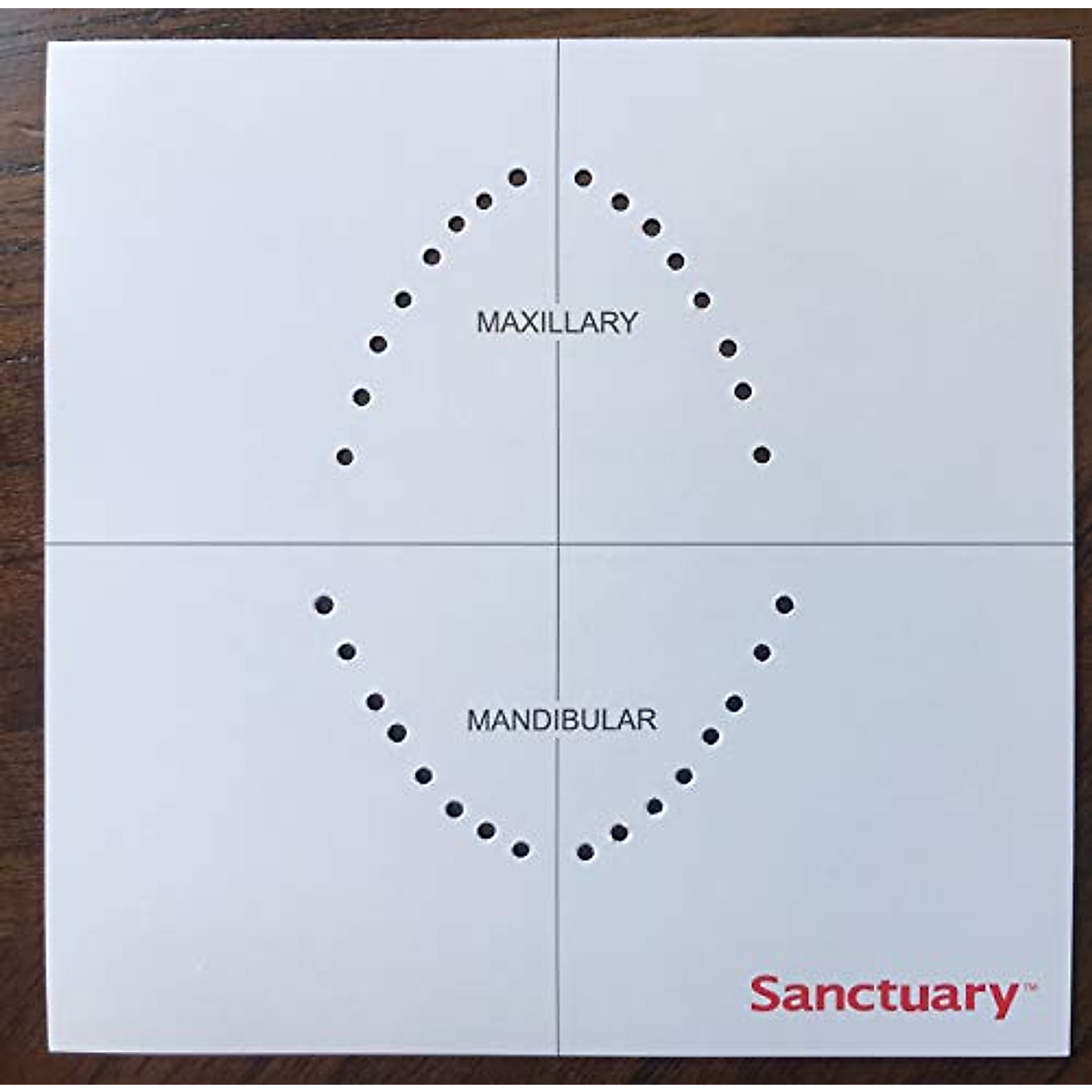 LATEX FREE 15 SHEET Sanctuary Rubber Dental Dam, Non-Latex, Medium Gauge 6" x 6"