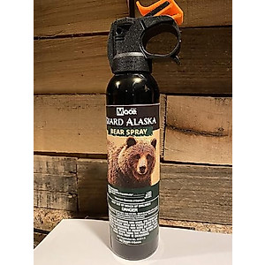Mace Brand Personal Security Products Guard Alaska Maximum Strength Bear Spray – 20’ Powerful Pepper Spray – Self-Defense for Hiking, Camping, and Other Outdoor Activities, Made in USA