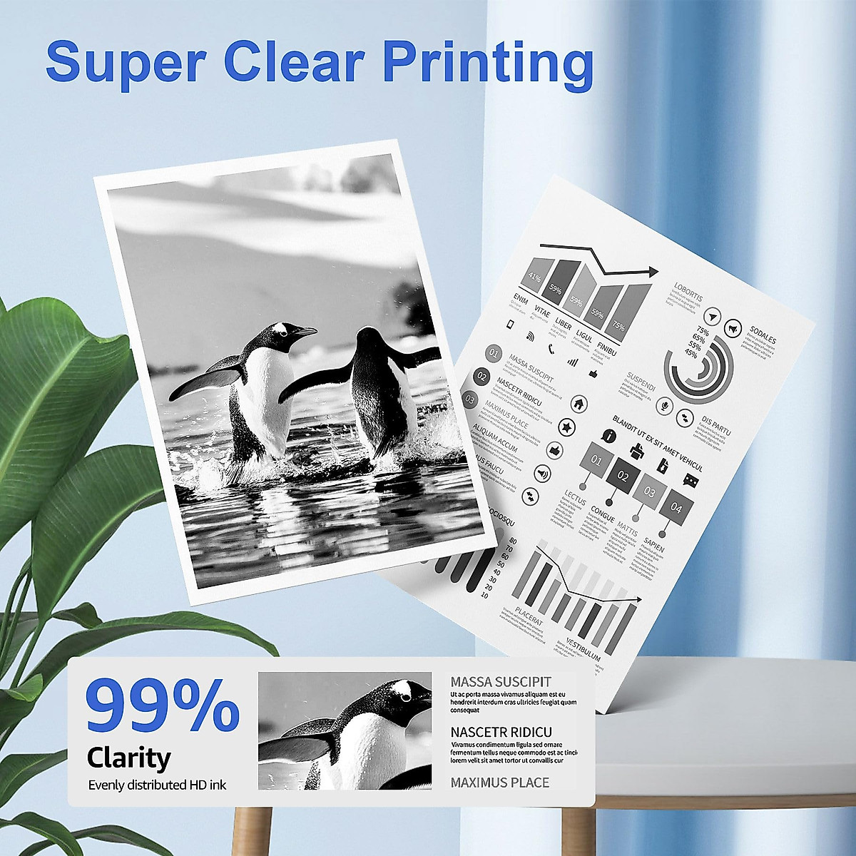 Toner Kingdom Remanufactured Ink Cartridge Replacement for HP 63XL Black Ink Cartridge for HP Officejet 3830 4650 5255 3832 Envy 4520 4512 4516 Deskjet 1112 3630 3634 3639 2132 Ink Printer (2 Black)