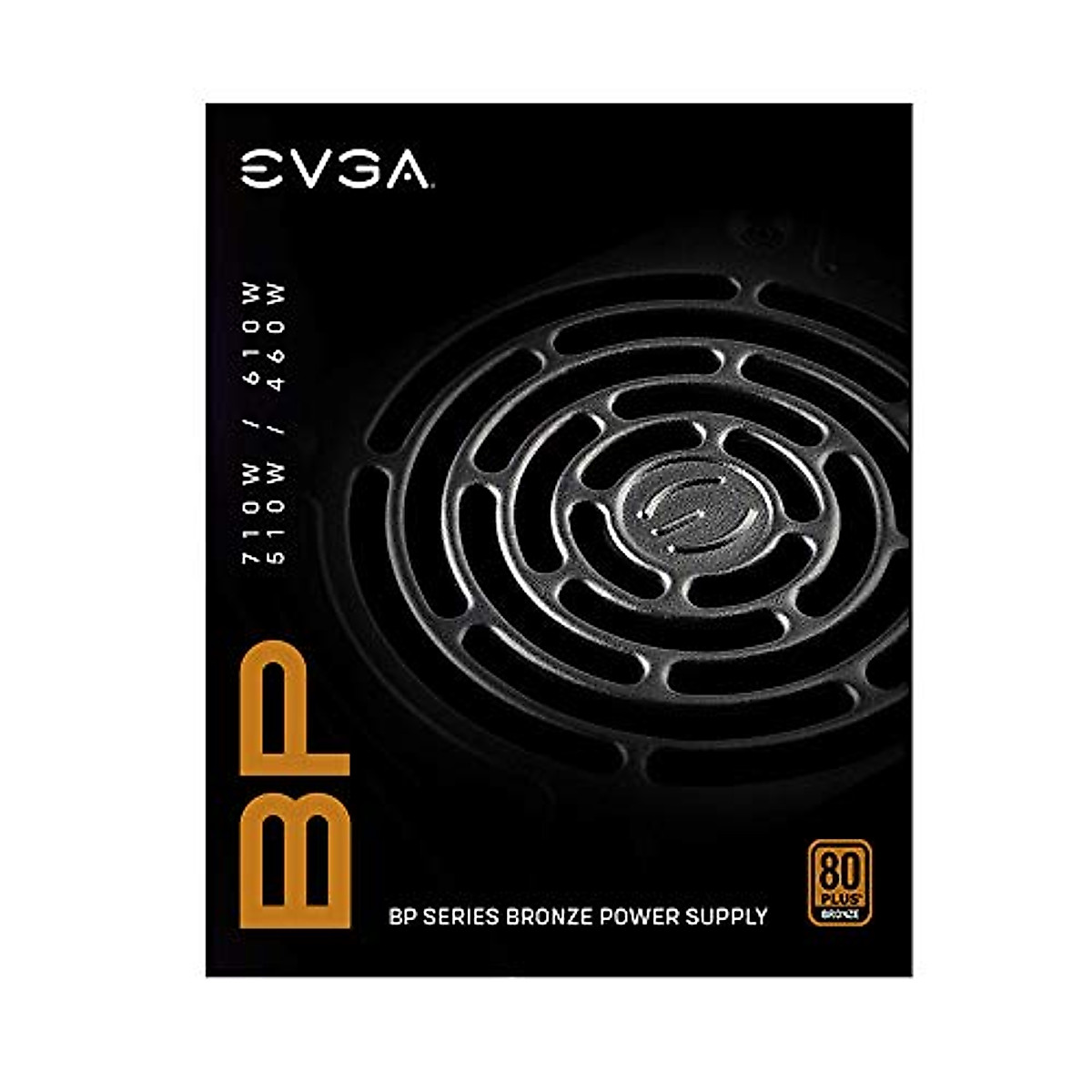 EVGA 610 BP, 80+ BRONZE 600W + 10W, 3 Year Warranty, Power Supply 100-BP-0610-K1