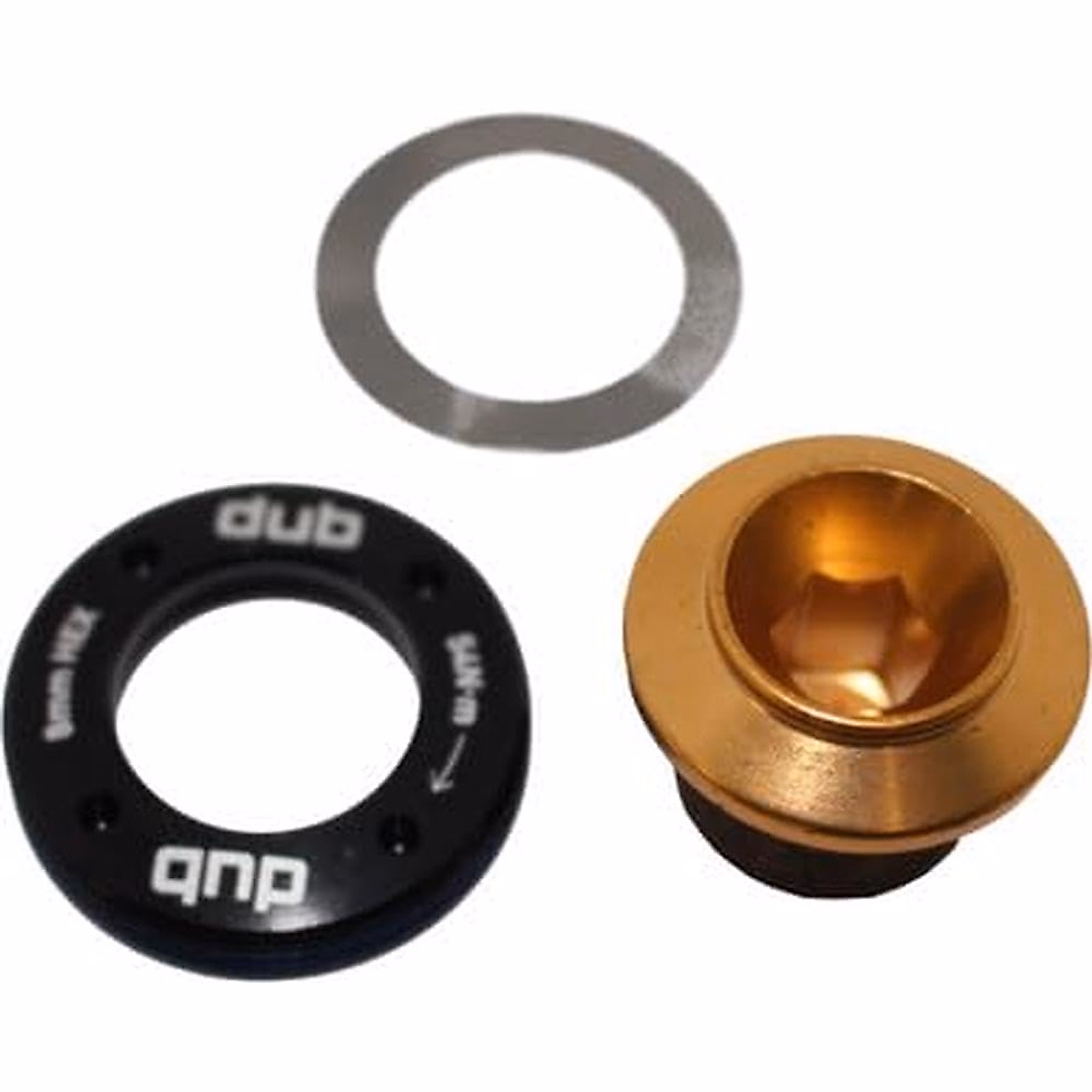 SRAM/ Truvativ Dub M18 Crank Bolt and M30 Self-Extracting Cap, Gold