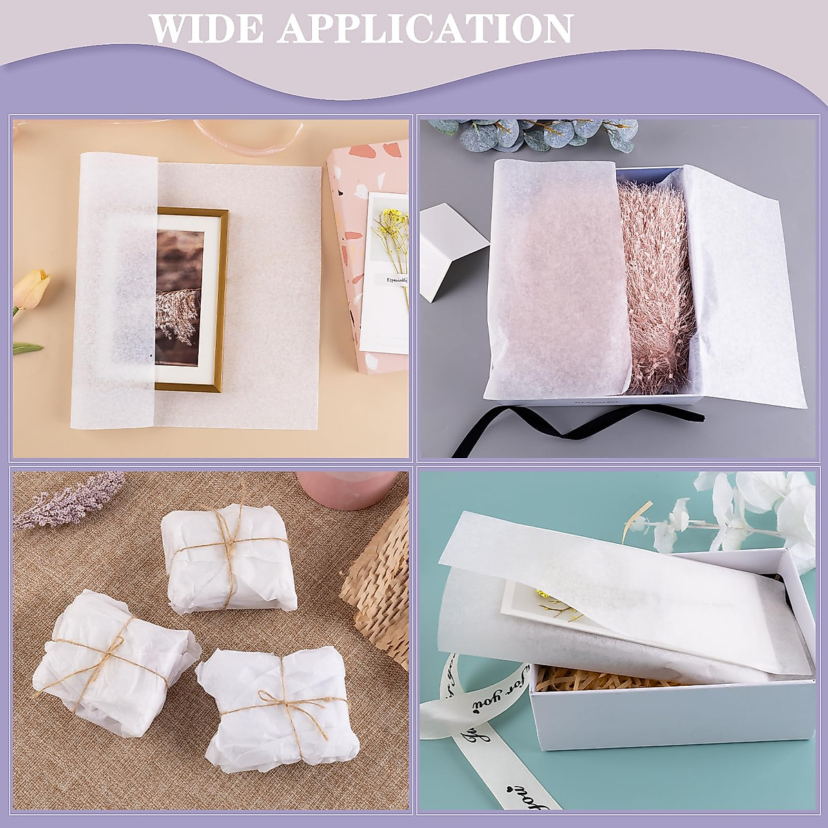 Lineco, Acid-Free Unbuffered Interleaving Tissue Paper for Storage, 30 x 40 Inches, Protect and Separate Prints, Documents, Letters, Newspaper (Pack of 12)