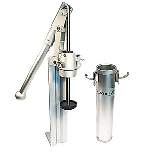 Platinum Drywall Tools 8"/10" & 12" Flat Box Finishing Combo w/Handle Compound Pump & Filler