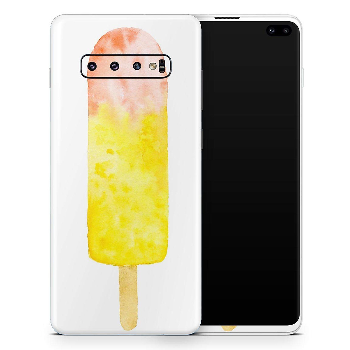 DesignSkinz Summer Mode Ice Cream v12 Protective Vinyl Decal Wrap Skin Cover Compatible with The Samsung Galaxy S20 (Screen Trim & Back Glass Skin)