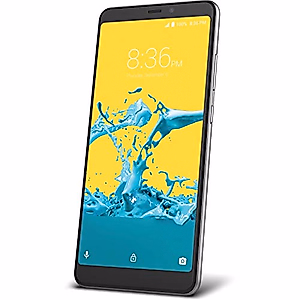 ZTE Blade Max 2S Factory Unlocked Phone - 6Inch Screen - 32GB - Grey (U.S. Warranty)