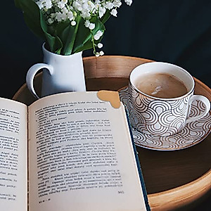 6 Pieces Heart Leather Bookmarks Cute Bookmarks Heart Page Corner Handmade Book Marks Leather Reading Accessories for Women and Book Lovers