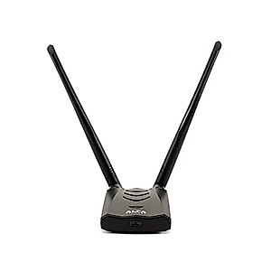 Alfa Long-Range Dual-Band AC1200 Wireless USB 3.0 Type-C Wi-Fi Adapter w/2x 5dBi External Antennas – 2.4GHz 300Mbps/5GHz 867Mbps – 802.11ac & A, B, G, N