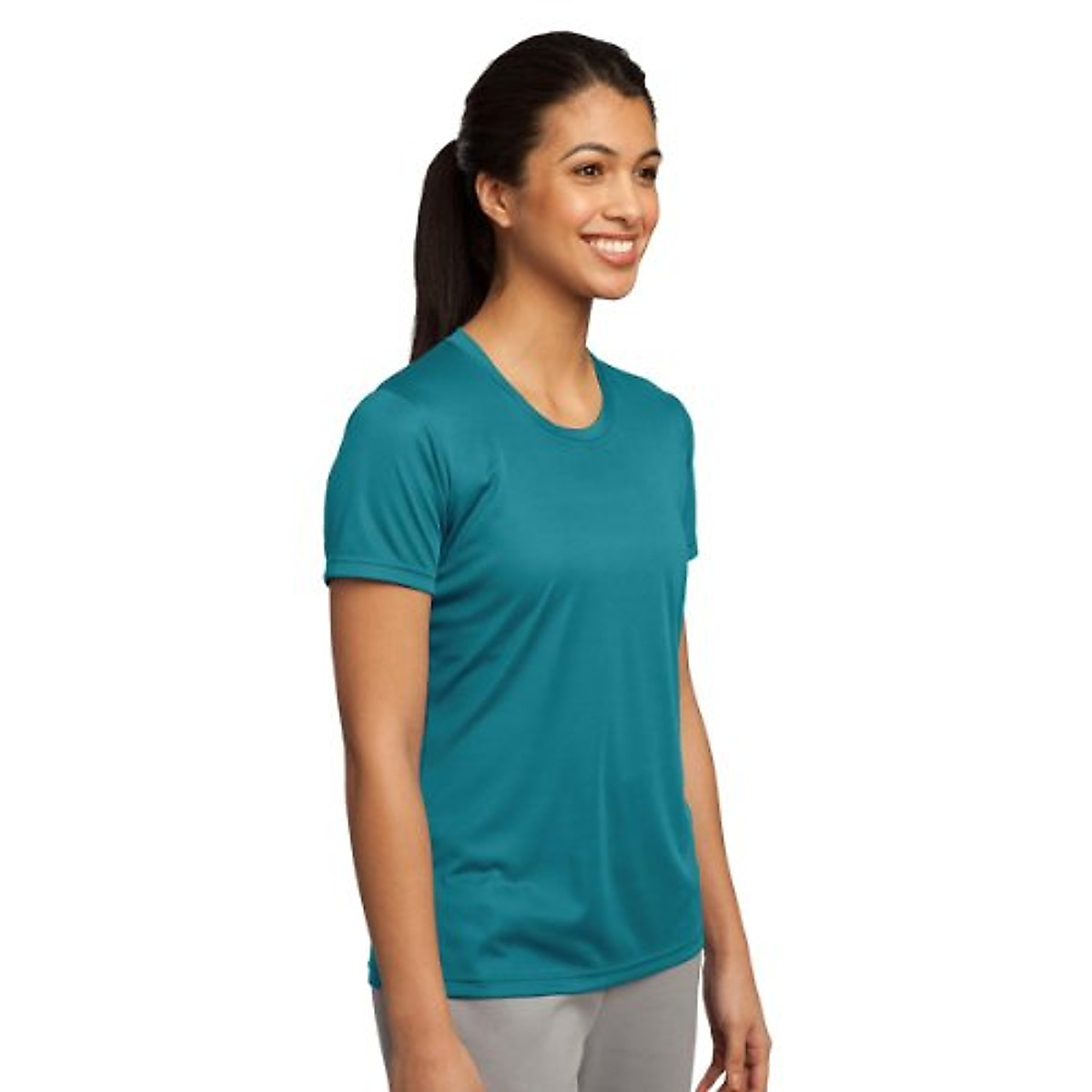 SPORT-TEK Women's PosiCharge Competitor Tee L Kelly Green