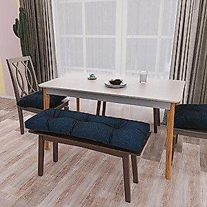 ROFIELTY Custom Outdoor/Indoor Bench Cushion,Bench Cushions_Piano Bench Cushion_Patio Furniture Cushions,Bench Cushions for Indoor/Outdoor Furniture