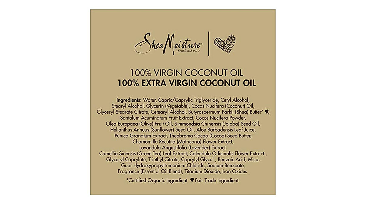 SheaMoisture Head-to-Toe Coconut Oil for Radiant Skin & Hair