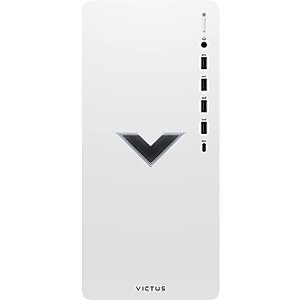 HP 2022 Newest Victus 15L Gaming Premium Desktop | Intel Core i5-12400 12 cores | 16GB RAM | 512GB SSD | NVIDIA GeForce GTX 1660 Super | Windows 11 Home | White | with Mouse Pad Bundle