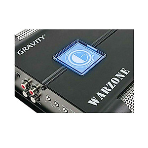 Car Amplifiers - Gravity Audio WZ3000.1D Warzone 3000W Class D Amp 1/2/4 Ohm Stable with Remote Sub Control