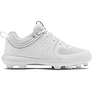 Under Armour Women's UA Glyde TPU Softball Cleats 12 White