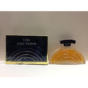 ONLY BY JULIO IGLESIAS 1.7 oz / 50 ml EAU DE PARFUM SPLASH / DAB-ON FOR WOMEN