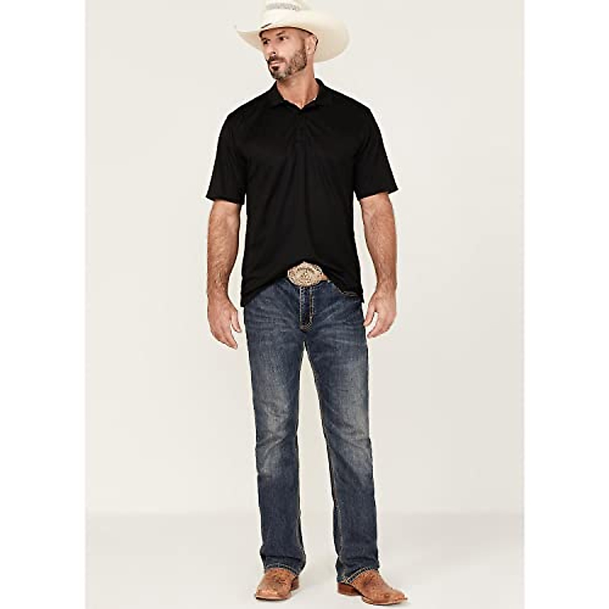Ariat Men's TEK Polo - Black, X-Large Tall