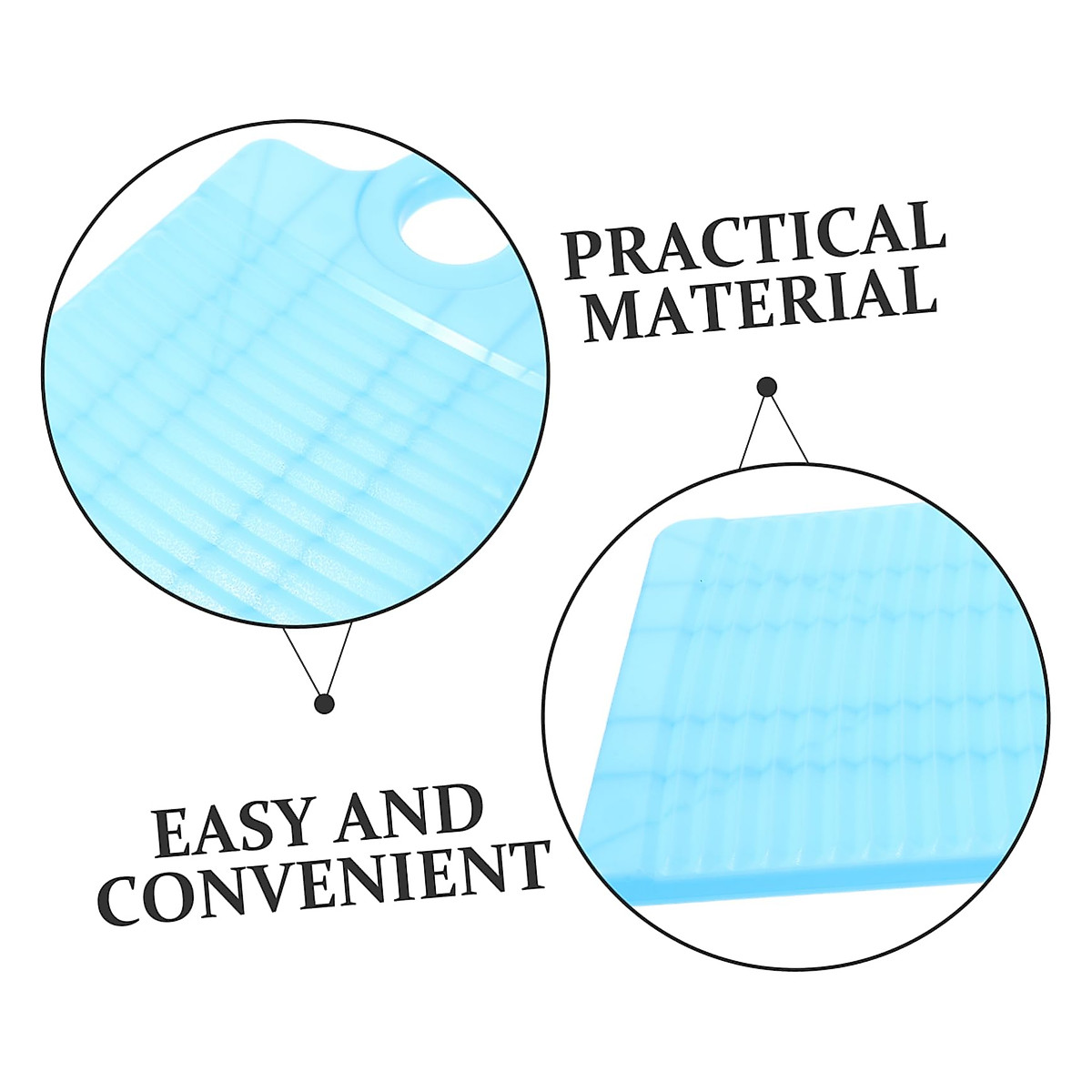 1pc Washboard Foldable Laundry Board Non- Slip Laundry Pad Household Clean Board Tools Compact Wash Board Laundry Washing Tool Travel Soft Rubber Laundry Mat Mini