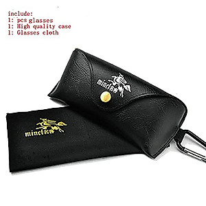 MINCL/2020 Fashion Oversized Reading Glasses Women Vintage Square Clear Reading Eyeglasses (leopard, 2.0)