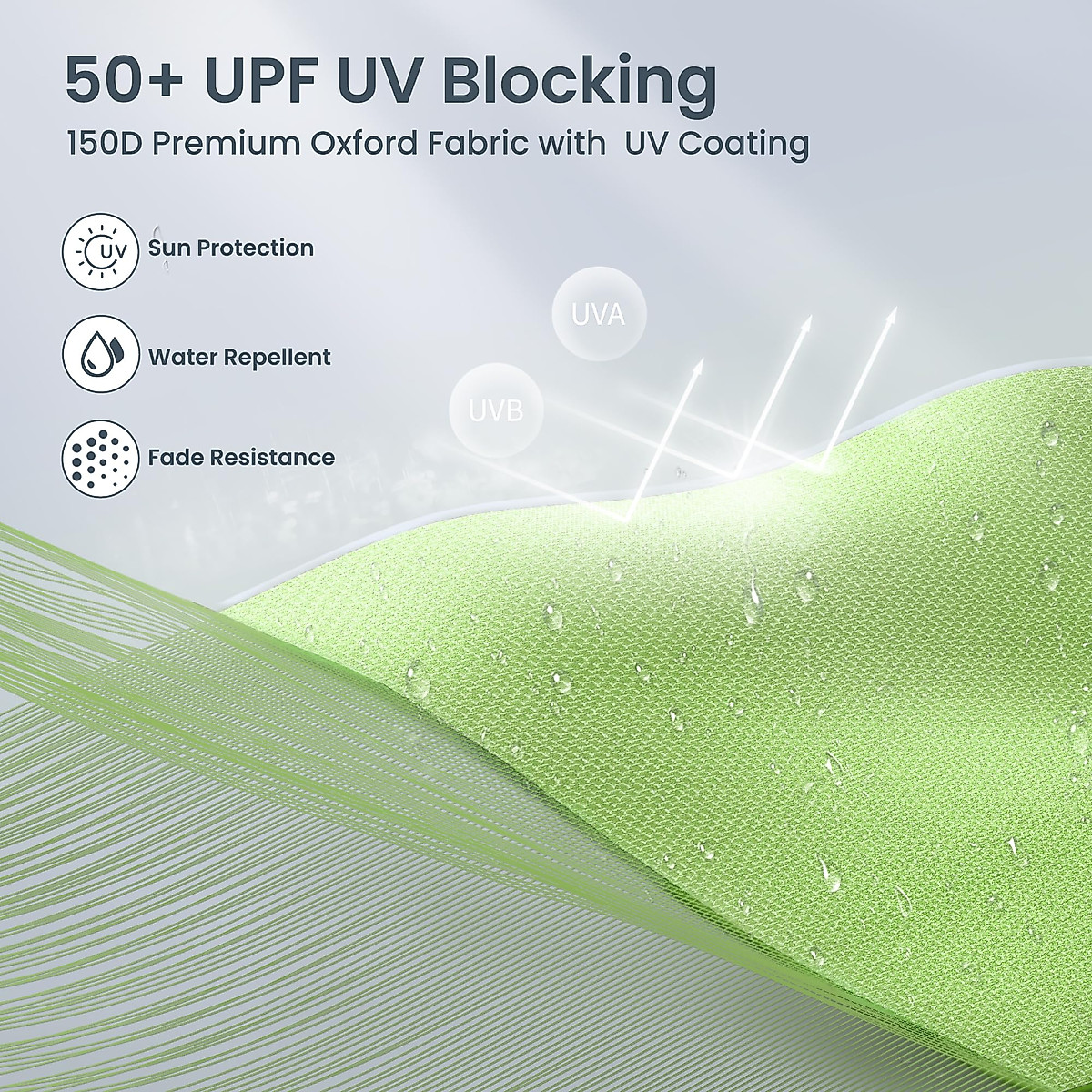 PHI VILLA Pop-Up Canopy Tent 13x13 Instant Shelter Outdoor Canopy with Wheeled Bag,Green