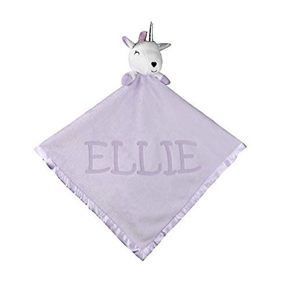 Custom Catch New Baby Gift for Girl - Personalized Blanket with Name - Newborn or Infant, Purple