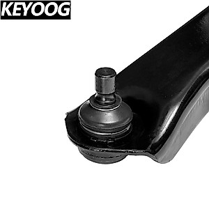 KEYOOG 2Pcs Front Lower Control Arm and Ball Joint Assembly For 2005-12 Ford Escape,2005-2011 Mazda Tribute,05-11 Mercury Mariner K80399 K80400 Driver & Passenger Side Suspension