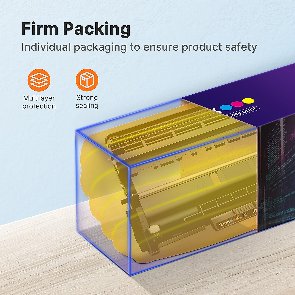 E-Z Ink (TM Compatible Drum Unit Replacement for Brother DR630 DR 630 to Compatible with DCP-L2520DW DCP-L2540DW HL-L2300D HL-L2305W HL-L2320D HL-L2340DW HL-L2360DW HL-L2380DW HL-L2680W (2 Pack)