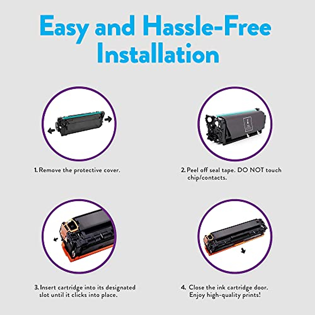 SPEEDYINKS Compatible Toner Cartridge Replacements for Brother TN760 TN-760 TN730 TN-730 High Yield (Black, 4-Pack) for DCP-L2550DW, HL-L2350DW, HL-L2370DW, HL-L2395DW, MFC-L2690DW, MFC-L2730DW