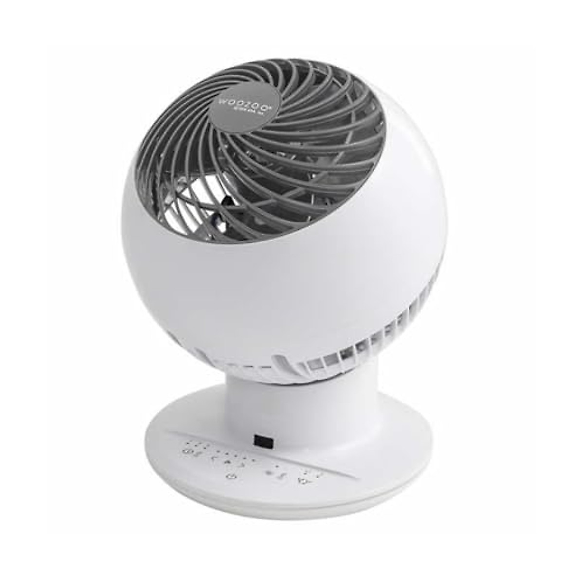 IRIS Woozoo Globe Multi-Directional 5-Speed Oscillating Fan [2024 Model], Small, White