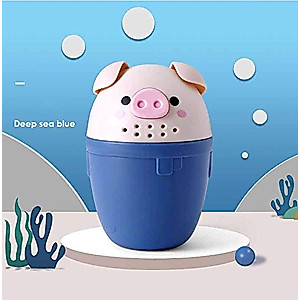 5-Star Compatible High Yield Inkjet Cartridge Replacement. Happy Pig Baby Bath Rinse Cup (Blue)