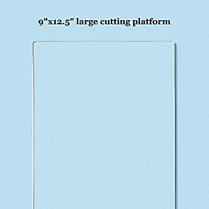 CraftFIRST 9 x 12.5" Clear Cutting Plate Die Cutting Machine Accessaries 1 Pair