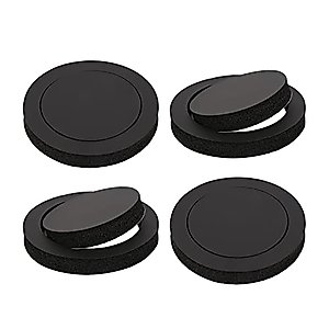 6.5 Foam Speaker Enhancer Kit (4pcs),Fits for 6" 6.5" Car Door Speaker, Universal High Rebound Sponge Bass Blocker Kit with High Rebound for Stereo Audio Speaker