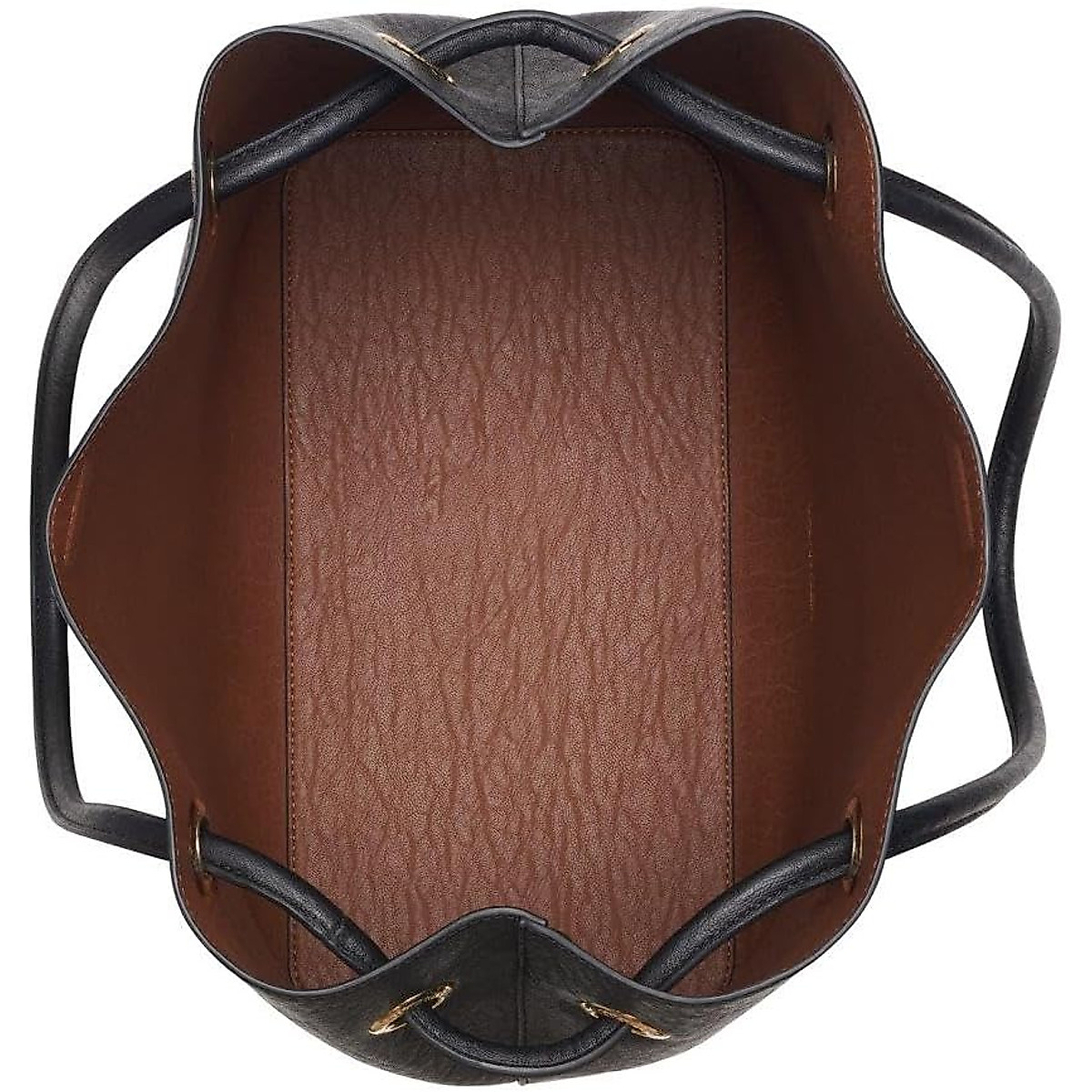 Calvin Klein Gabrianna Bubble Lamb North/South Key Item Tote