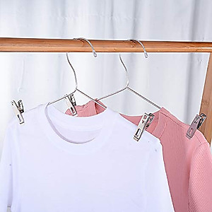Pealeep 60 Packs 2 Inch Stainless Steel Clothes Pins,Metal Clothes Clips for Drying Socks,Hanging Clips Hooks for Home/Office Use Set, Metal Clothes Clips for Drying Socks