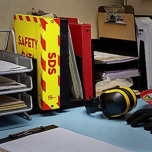 Avery UltraDuty SDS Binder with Chain, Durable Poly Binder, 3" Slant Rings, Holds 735 Sheets (77713)